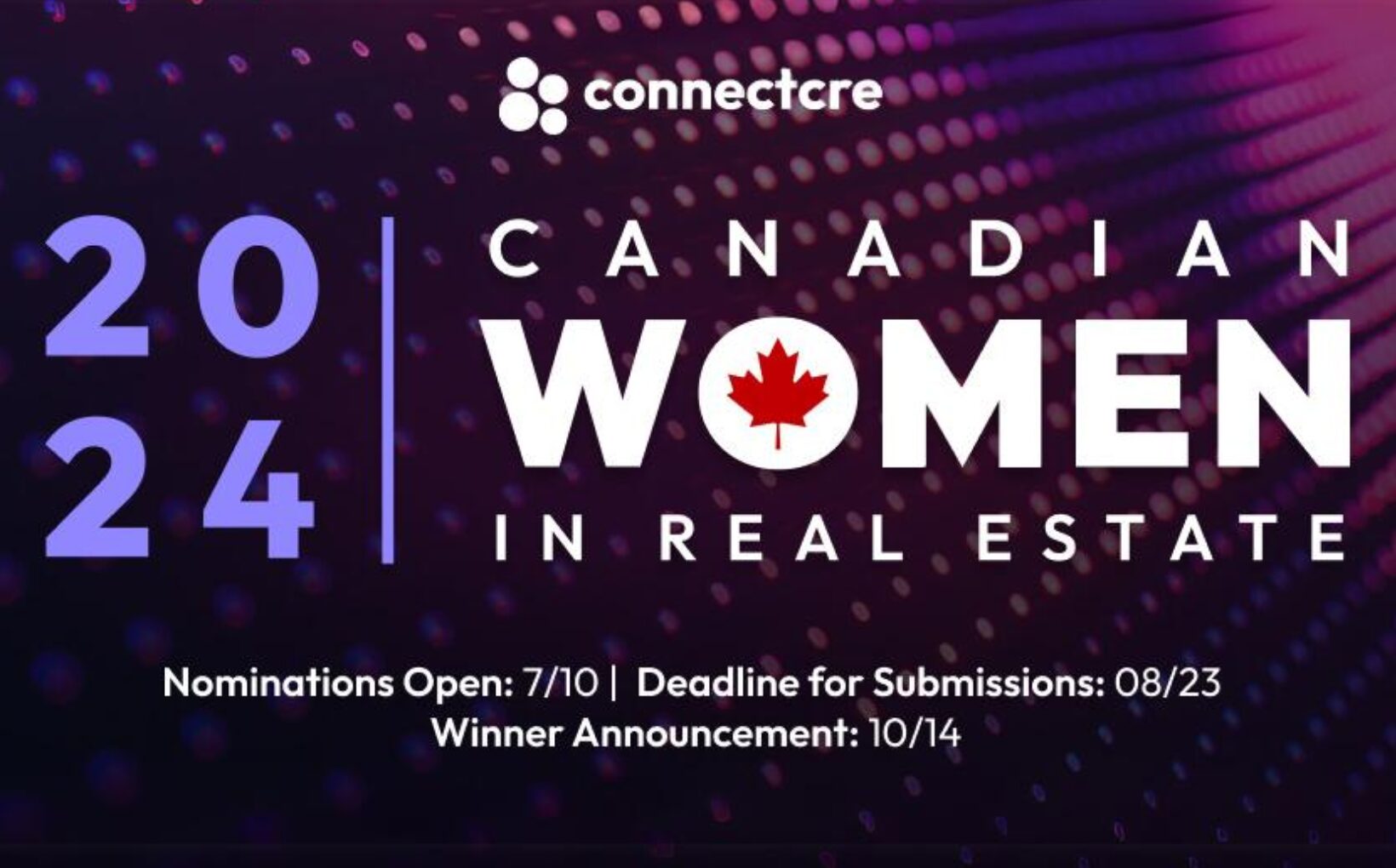 Connect Launches Second Annual CWIRE Awards - Connect CRE Canada
